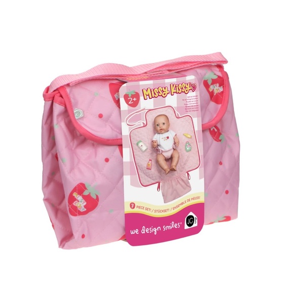 jc toys | Toys | Miss Kissy All In The Ne Diaper Bag Toy 7pc Set Nwt ...